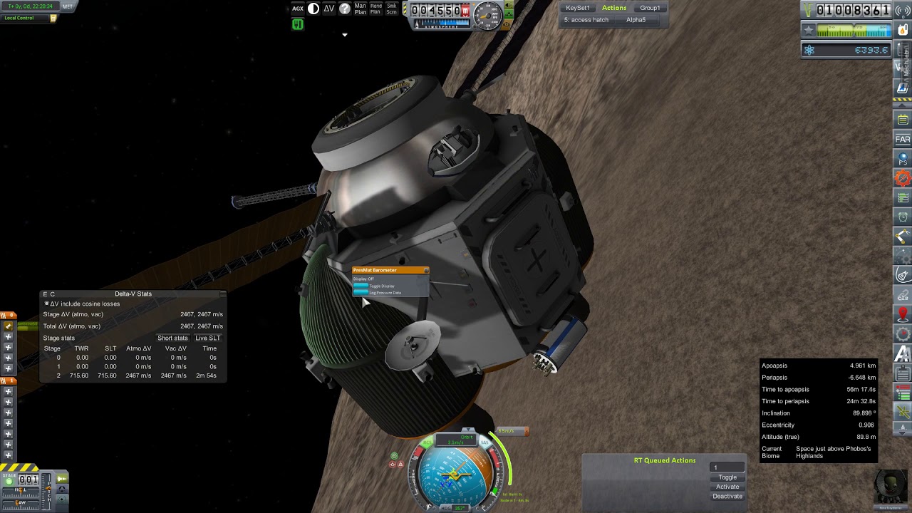 KSP RP-0 # 415 Phobos the Landing - YouTube