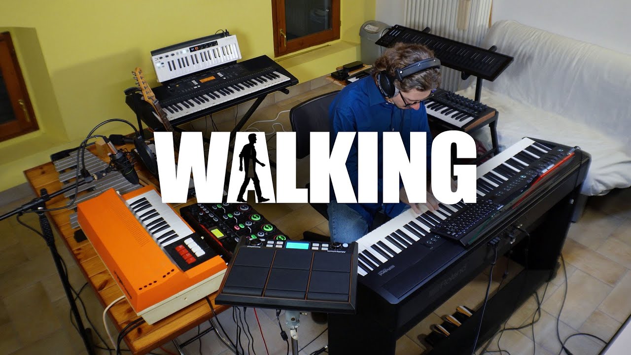 Walking - Mega Jam Improv Session - YouTube