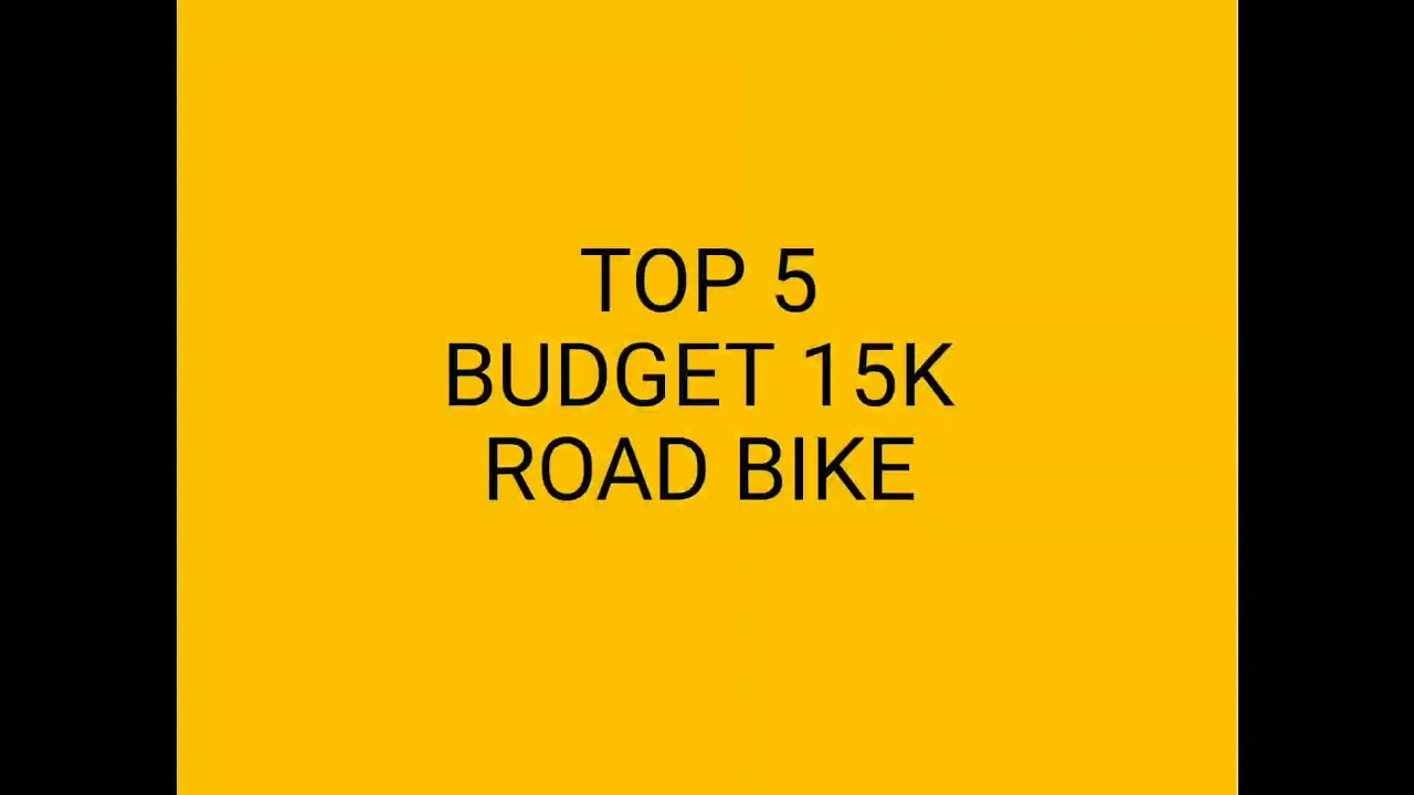 Top 5 Road Bike Below 15k Pesos - YouTube