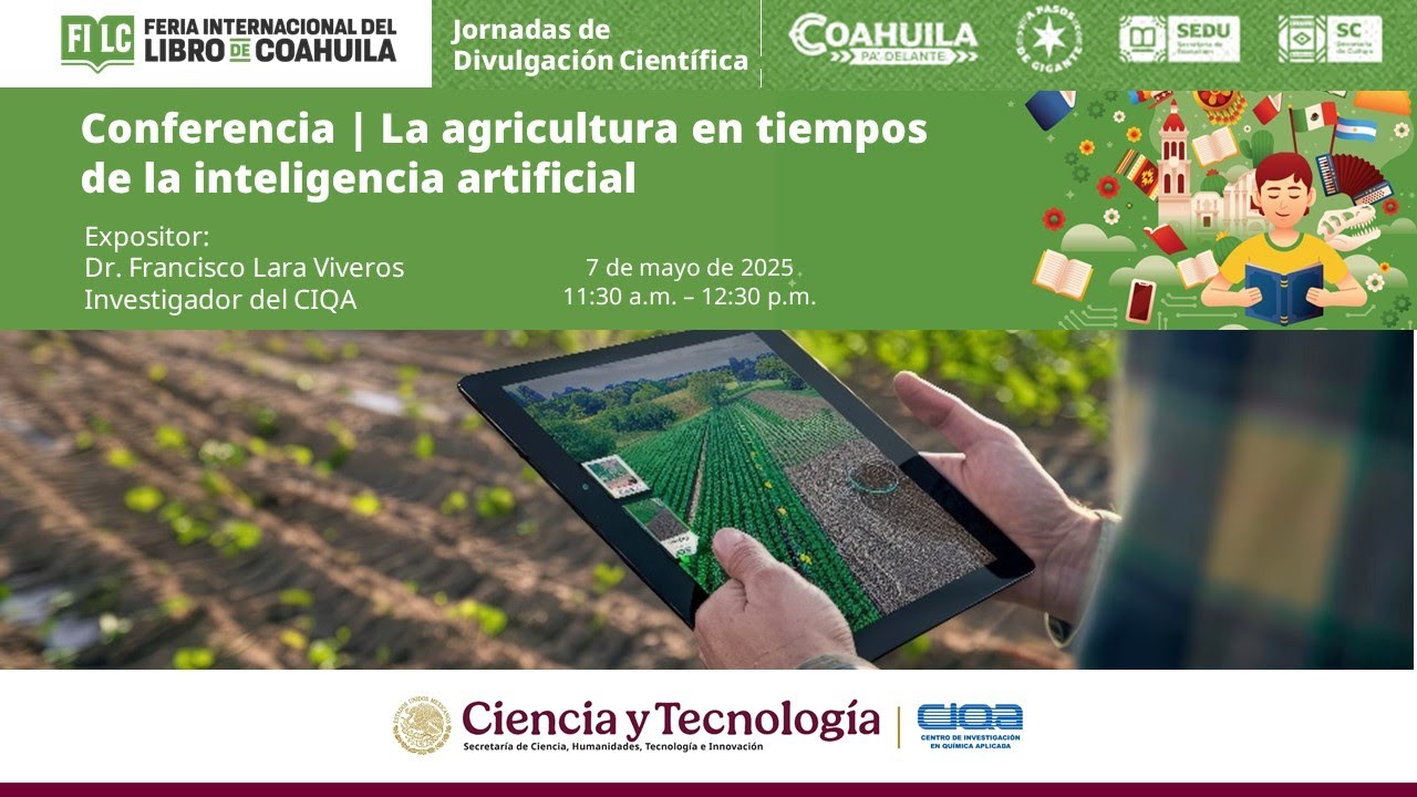 LA AGRICULTURA EN TIEMPOS DE LA INTELIGENCIA ARTIFICIAL - YouTube