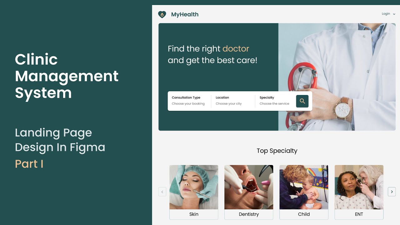 How to Create a Landing Page in Figma | Part I | Figma Tutorial - YouTube