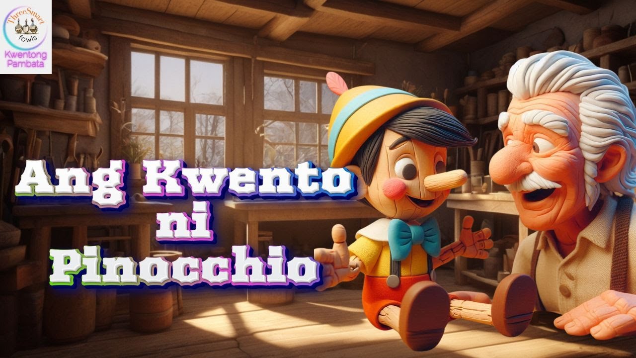 Ang Kwento ni Pinokyo | Tagalog Fairytales| Kwentong Pambata| Three ...