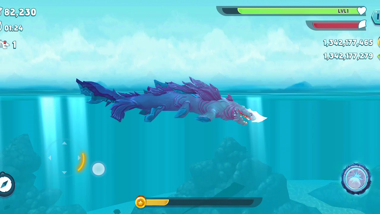 GAME HIU TERBAIK SEPANJANG MASA !! HUNGRY SHARK EVOLUTION !! - YouTube