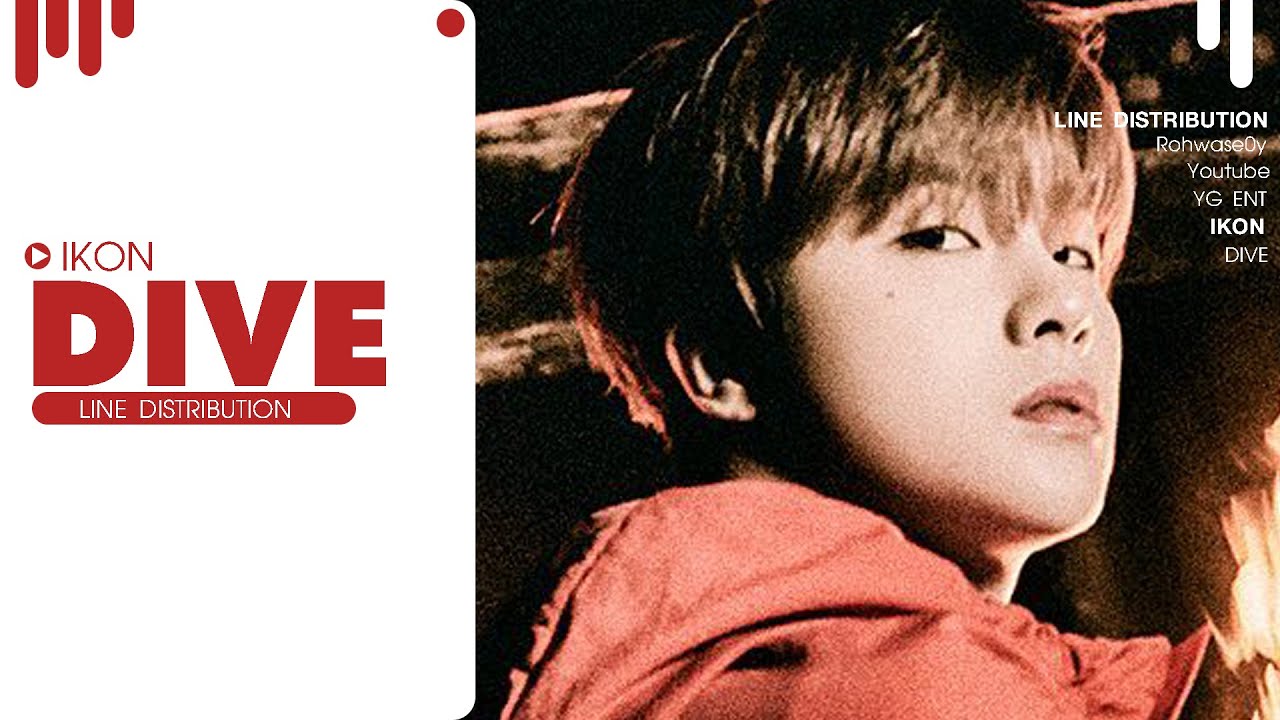 IKON - DIVE Line Distribution (Color Coded) | 뛰어들게 - YouTube