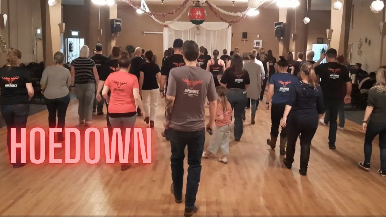 Hoedown Line Dance - Avec les élèves - YouTube
