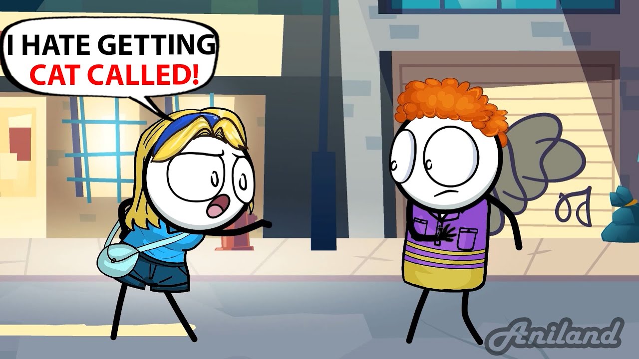 Cat Calls | Funny Cartoon - YouTube