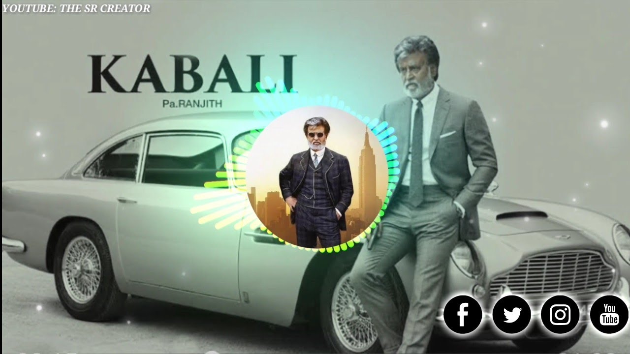 Kabali bgm music | Rajinikanth entry baground music (original) | KABALI ...