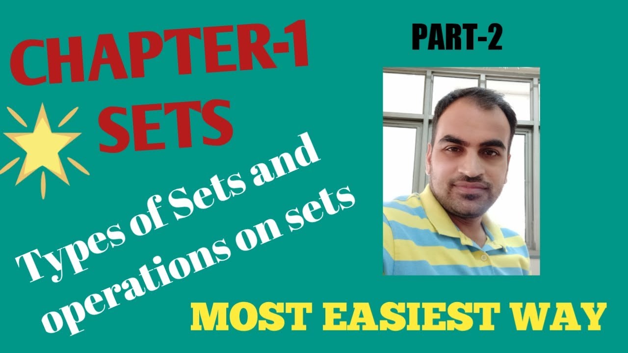 Types Of Sets Empty Set Finite And Infinite Set Equal Sets Class 11th Ncert Jee