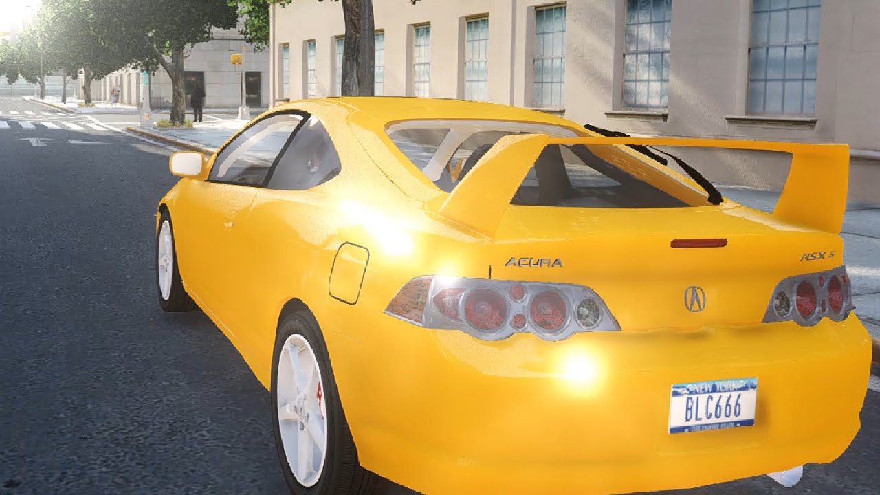 Acura RSX - GTA IV _REVIEW - YouTube
