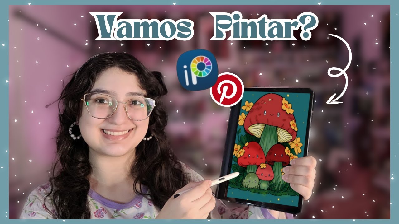 📱 Como pintar pelo tablet usado o IbisPaint e o Pinterest - YouTube