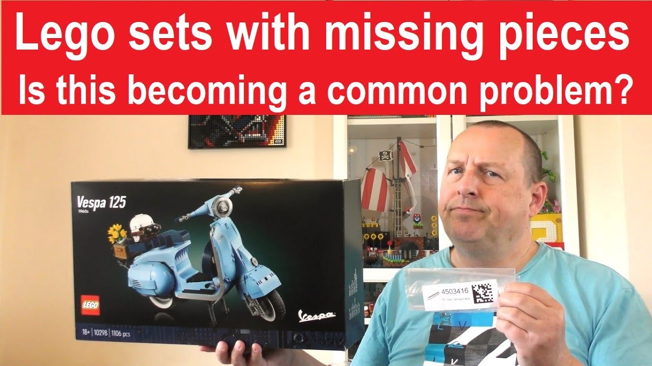 Lego sets with missing pieces - is this becoming more and more of a ...
