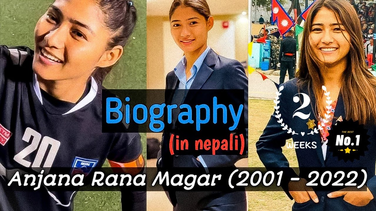 Anjana Rana Magar Goalkeeper ( C ) Biography 2022 | Anjana Rana Magar ...