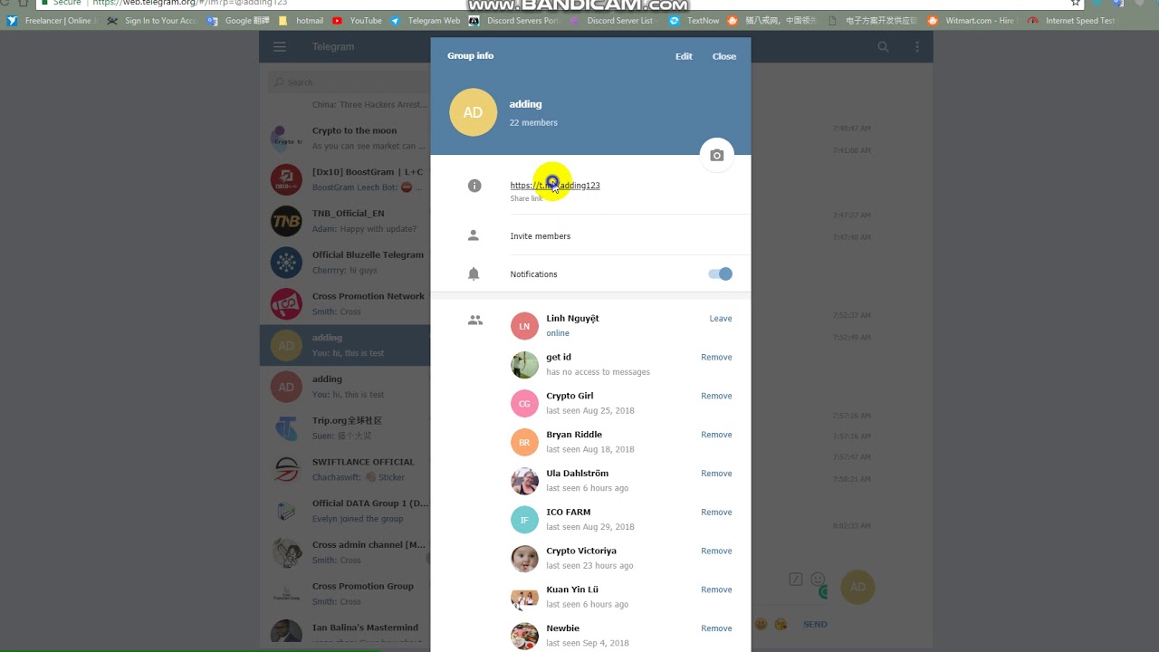 Telegram auto forwarding script - YouTube