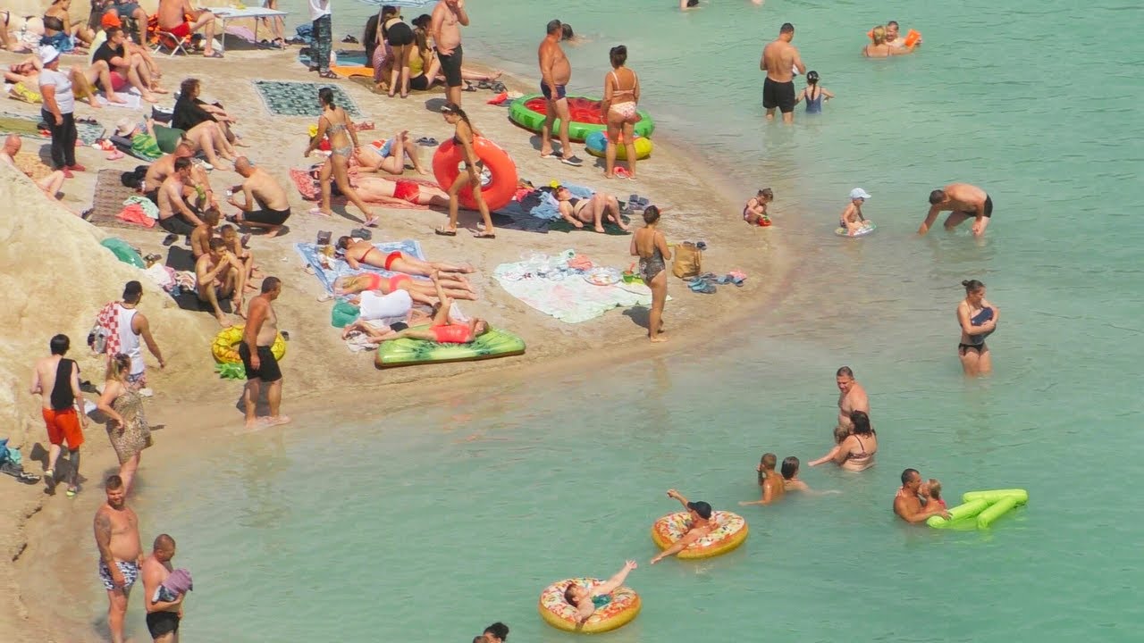 THE MOST BEAUTIFUL BEACH, WALK ALONG THE BEACH, WATER ENTERTAINMENT ...