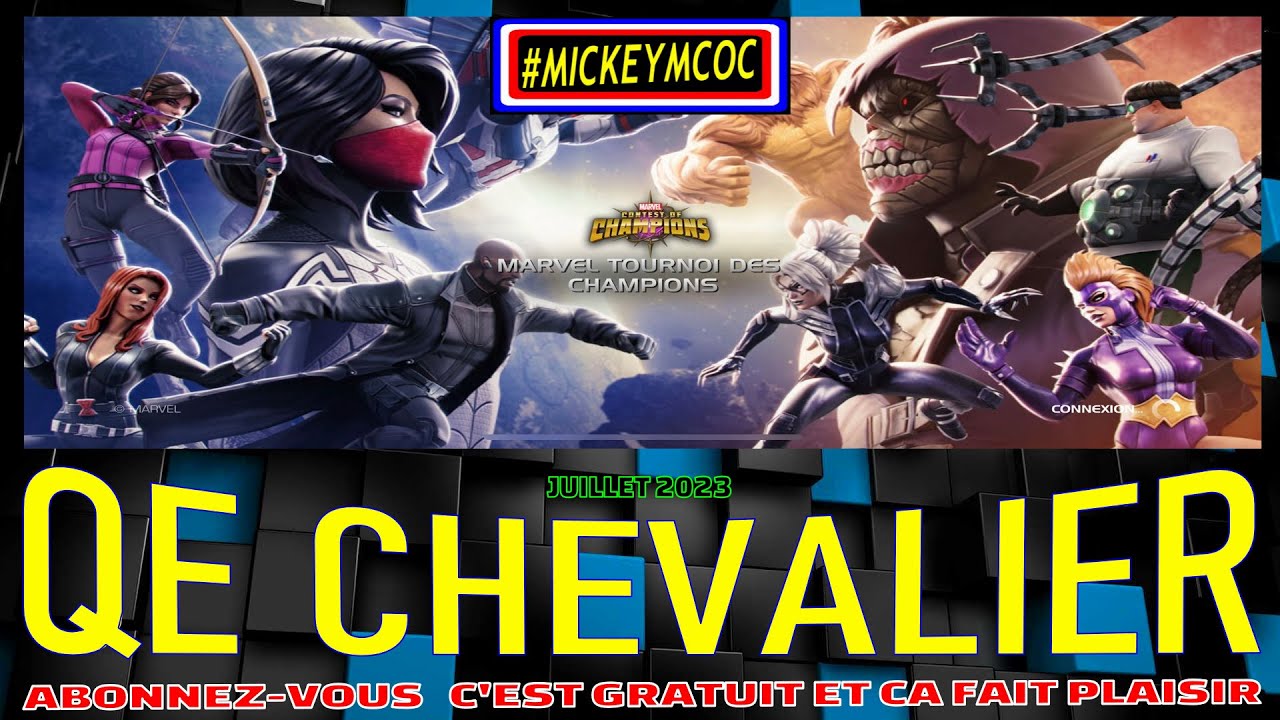 MCOC - Live QE Chevalier - On va s'amuser avec les classes #mickeymcoc ...