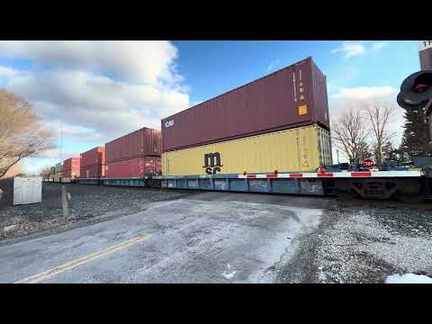 CSX i161 West side of Fostoria,Ohio - YouTube