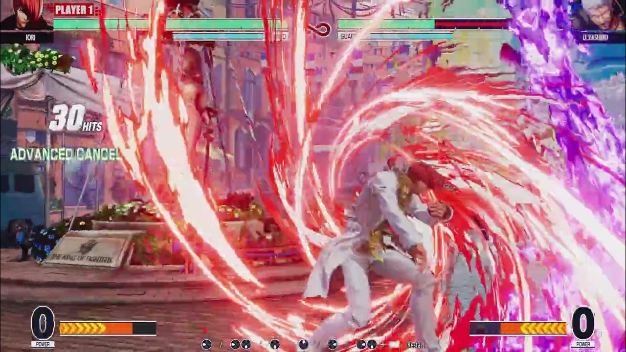 THE KING OF FIGHTERS XV_ IORI YAGAMI STUN TOD COMBO KOF15 KOFXV - YouTube
