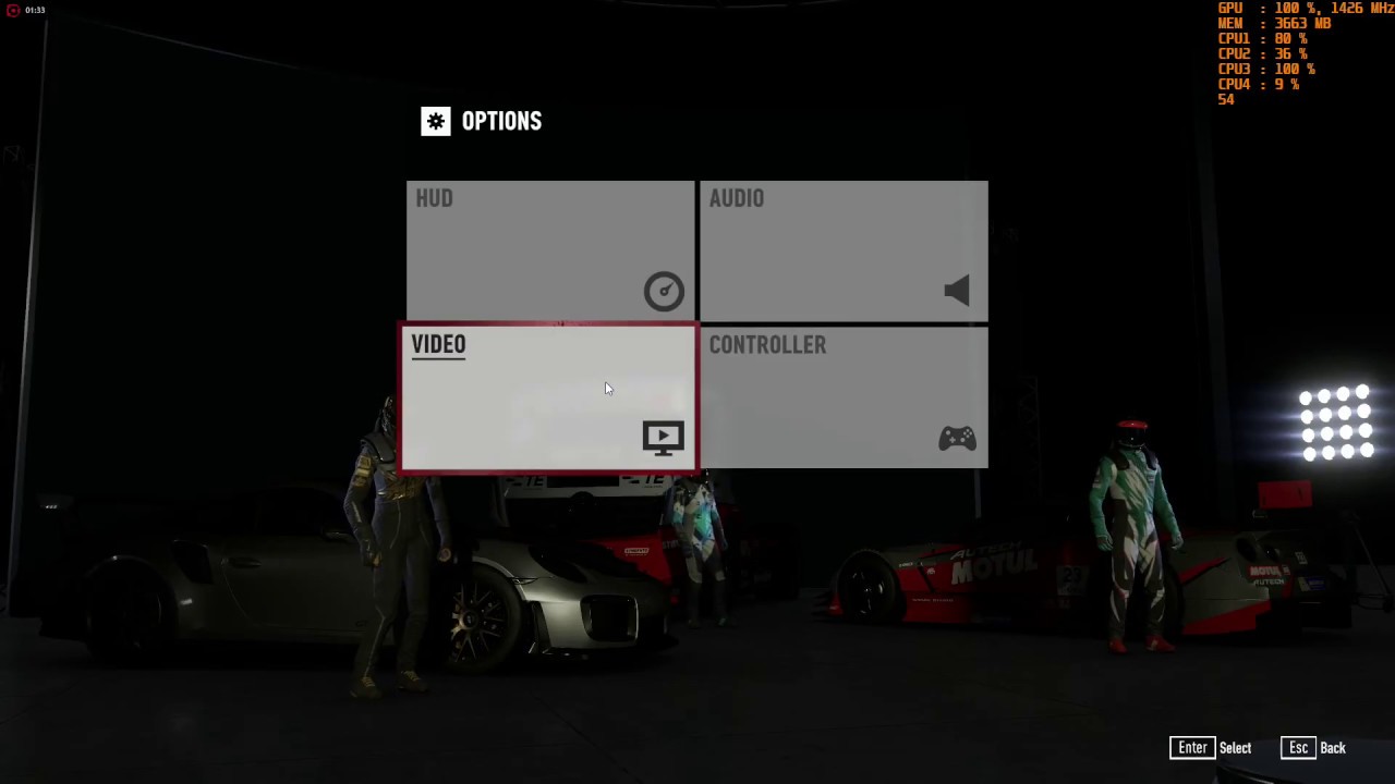 RX 560 + i3 6100 Forza 7 demo in-game benchmark. 2x MSAA, Everything ...