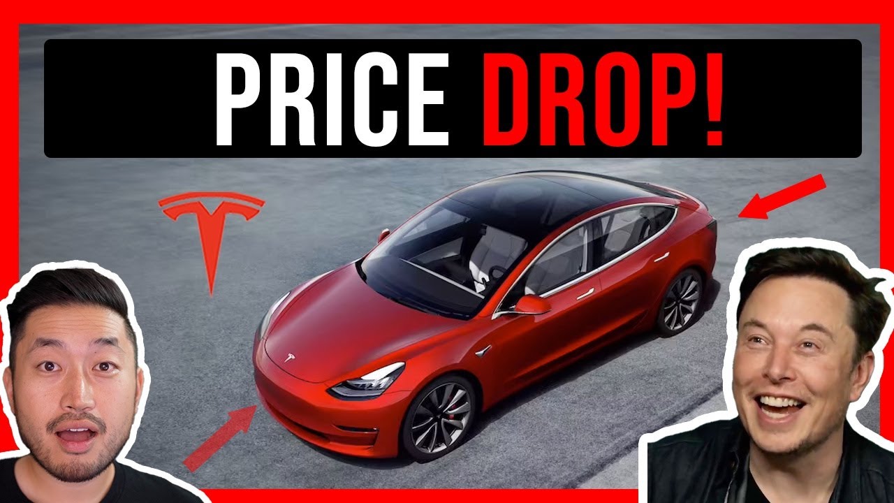 NEW* TESLA MODEL 3 PRICE DROP | *not clickbait - YouTube