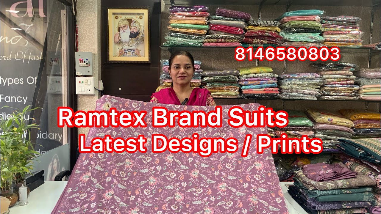 Ramtex Brand Suits / Latest Designs / Prints # 8146580803 # 18/3/24 ...