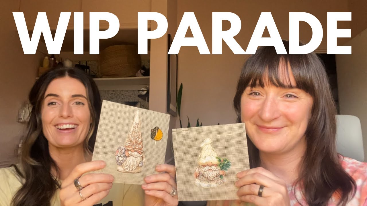 Flosstube | Episode 31 | Mid-Year WIP Parade with Julia | Making Things ...