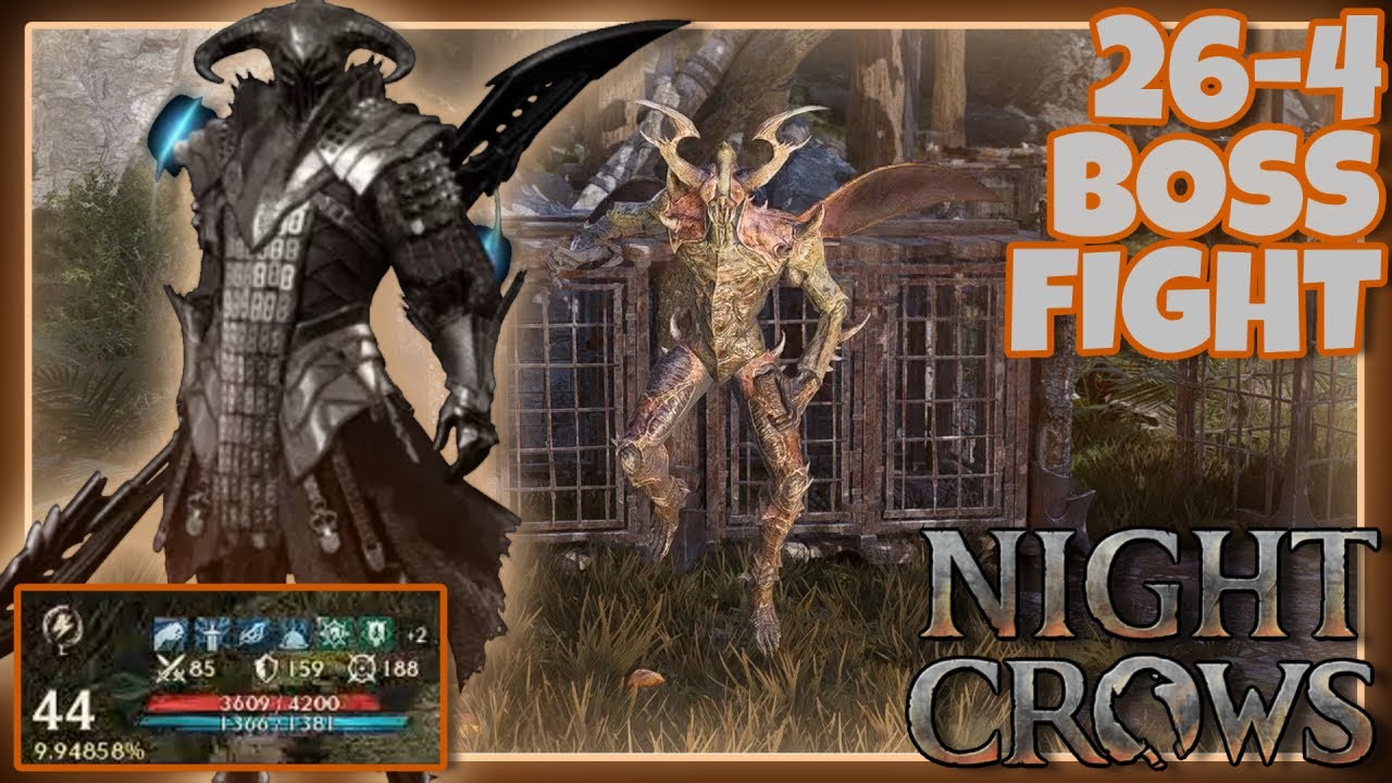 Night Crows | 26-4 BOSS FIGHT | PHRIK | Tips & Tricks - YouTube