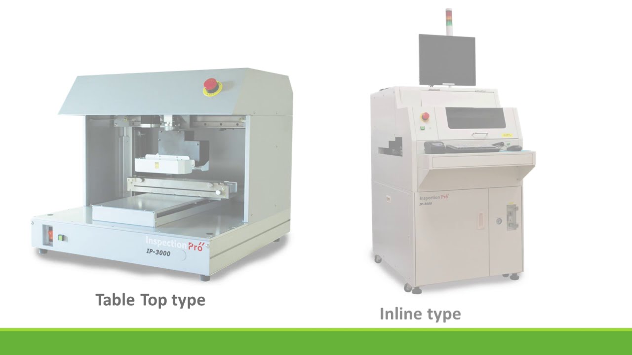 Visual Inspection System IP-3000 - YouTube