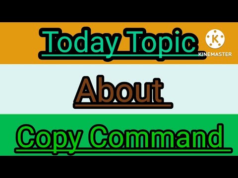 #Copy Command in Ms Dos Prompt, How To Copy in MS DOS, MS Dos Prompt Me ...
