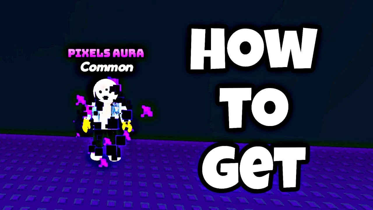 How to Get Pixels Aura in Find the Auras Roblox | pixels aura - YouTube