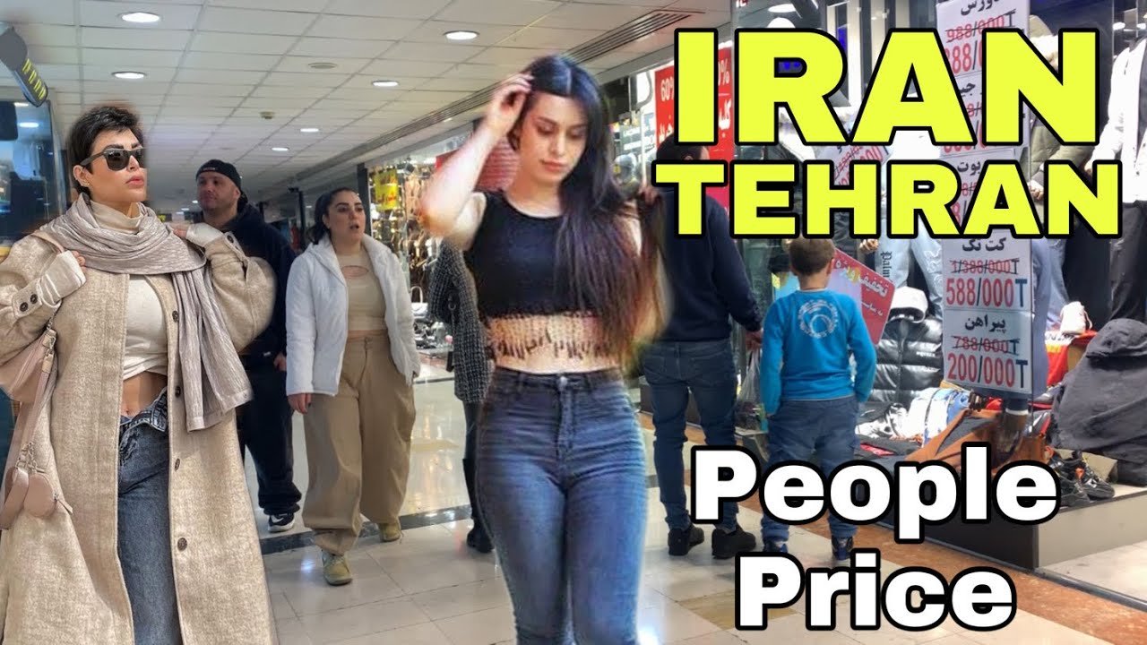IRAN 2023 - walking Luxury Mall Tehran night life Vlog ایران - YouTube