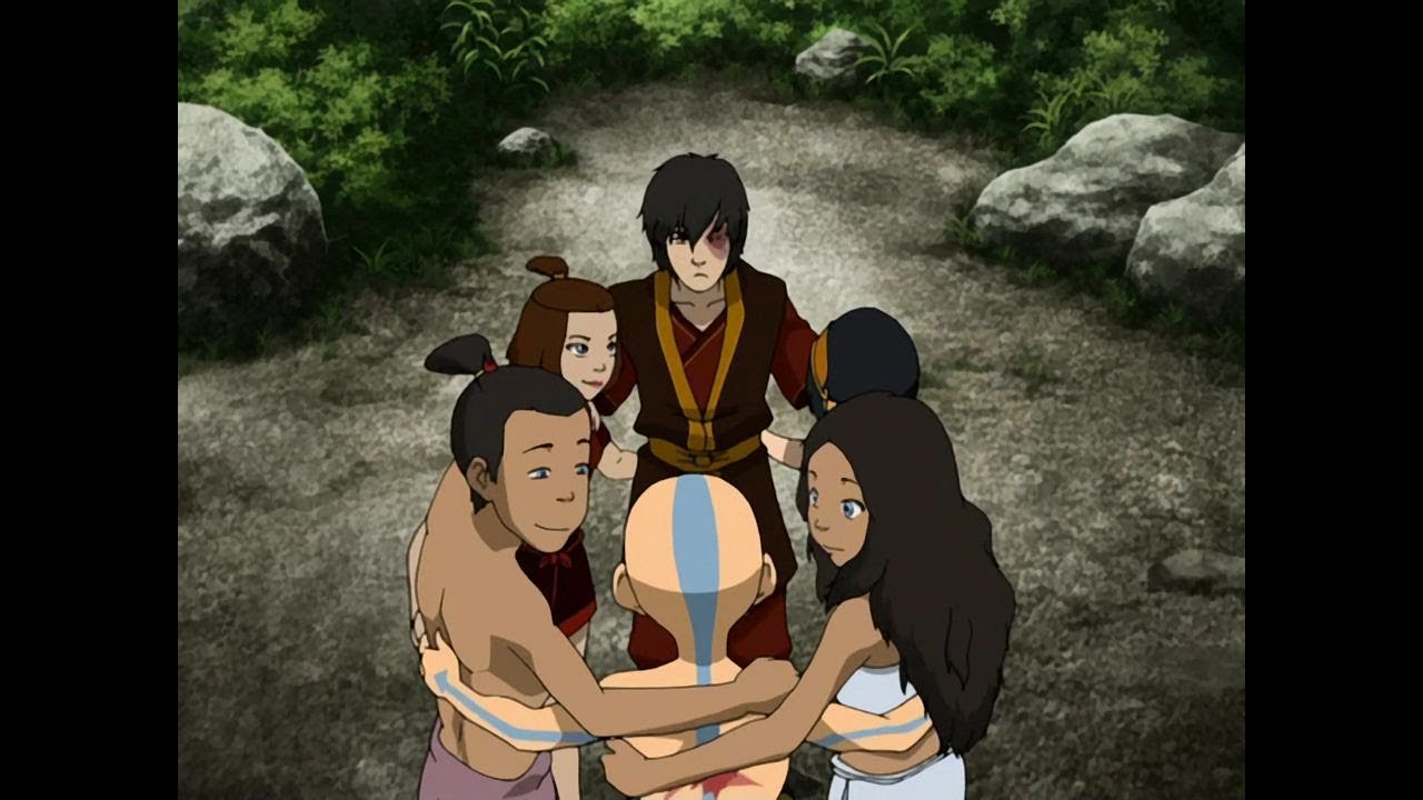 the gaang being best buddies | ATLA - YouTube