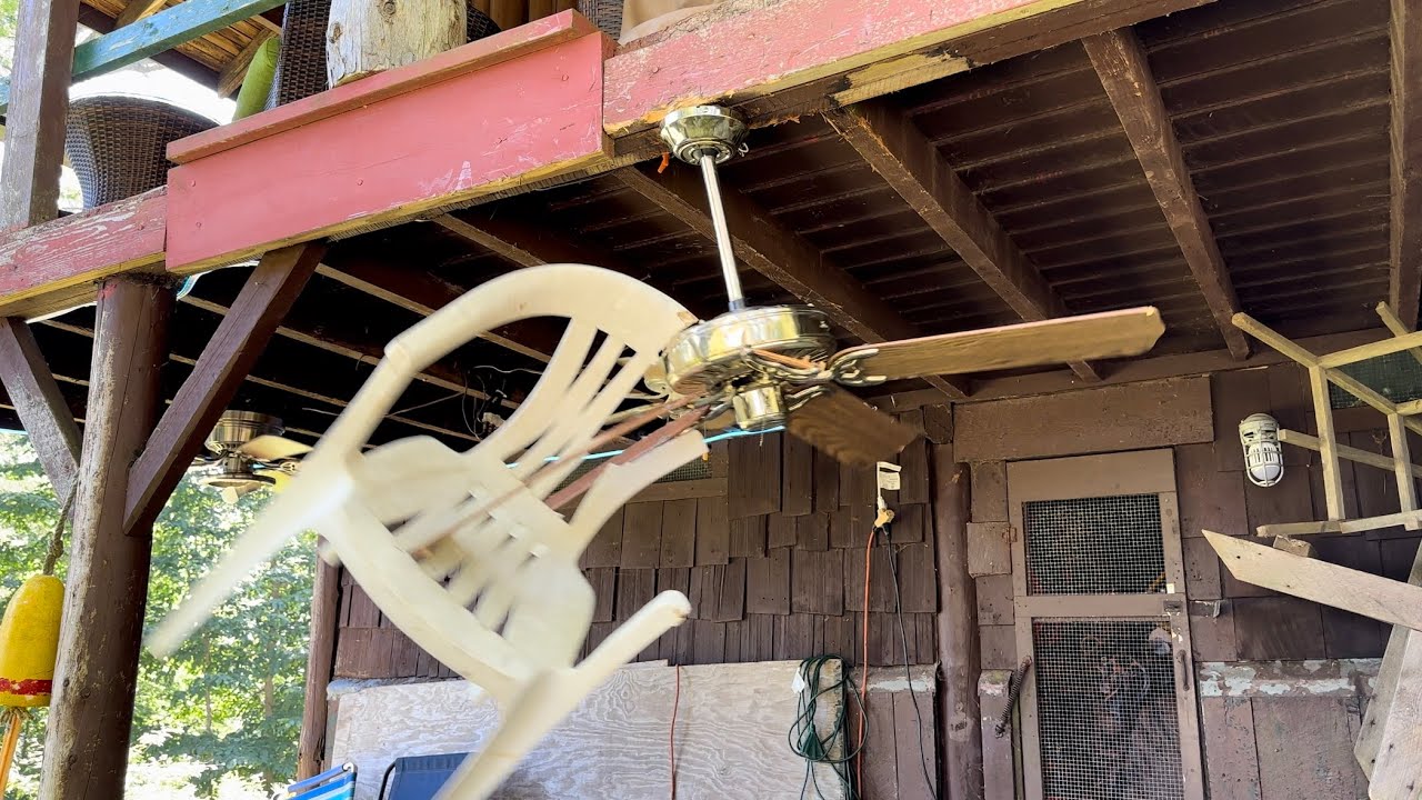 Ceiling Fan Destruction #58 - YouTube