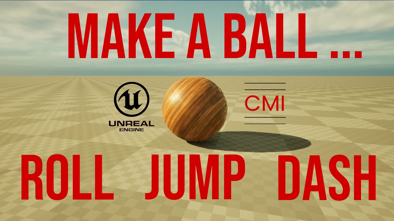 How to Make a Ball ROLL, JUMP, and DASH, with Physics! #ue5 #unrealengine #devlog 1 - YouTube
