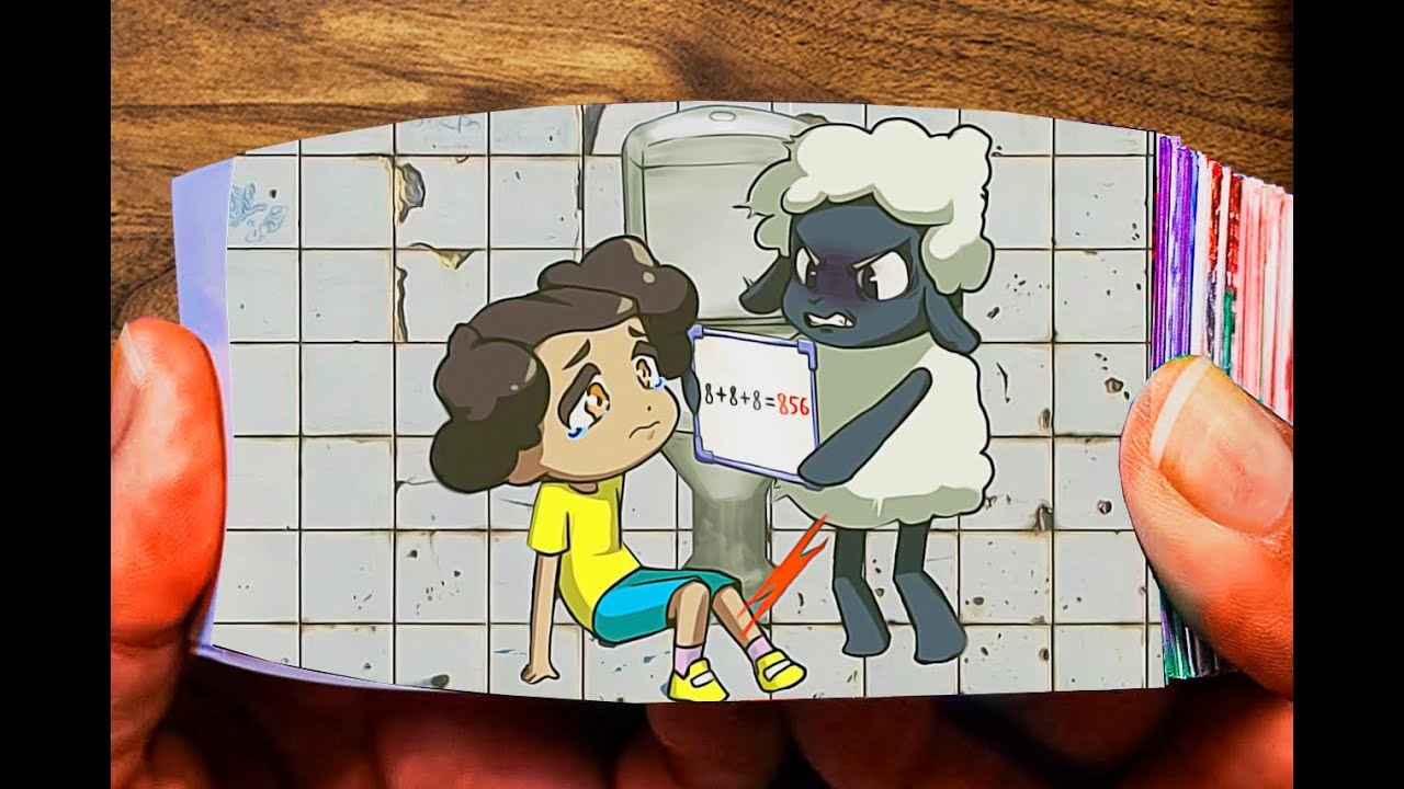 WOOLY TEACH AMANDA | AMANDA THE ADVENTURER ANIMATION FLIPBOOK - YouTube