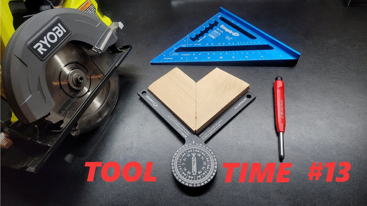 Saker Aluminum Miter Saw Protractor (and speed square) - MAKE THE BEST ...