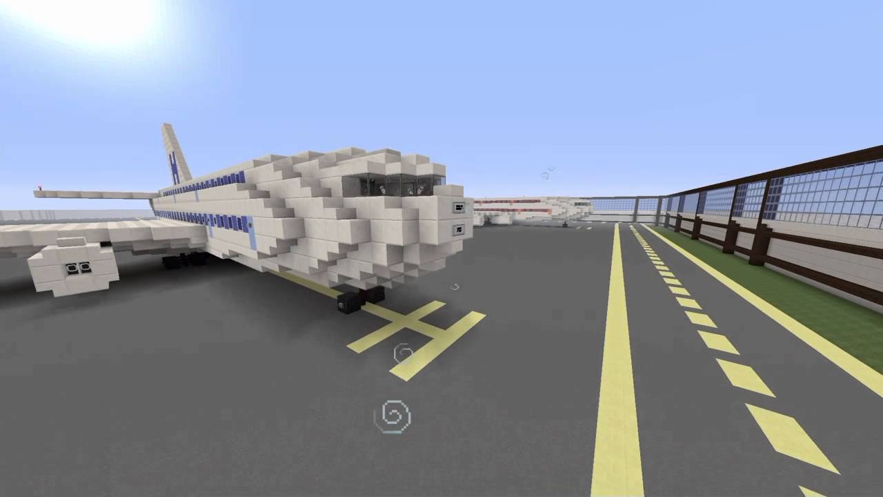 Minecraft Airbus A380 - YouTube