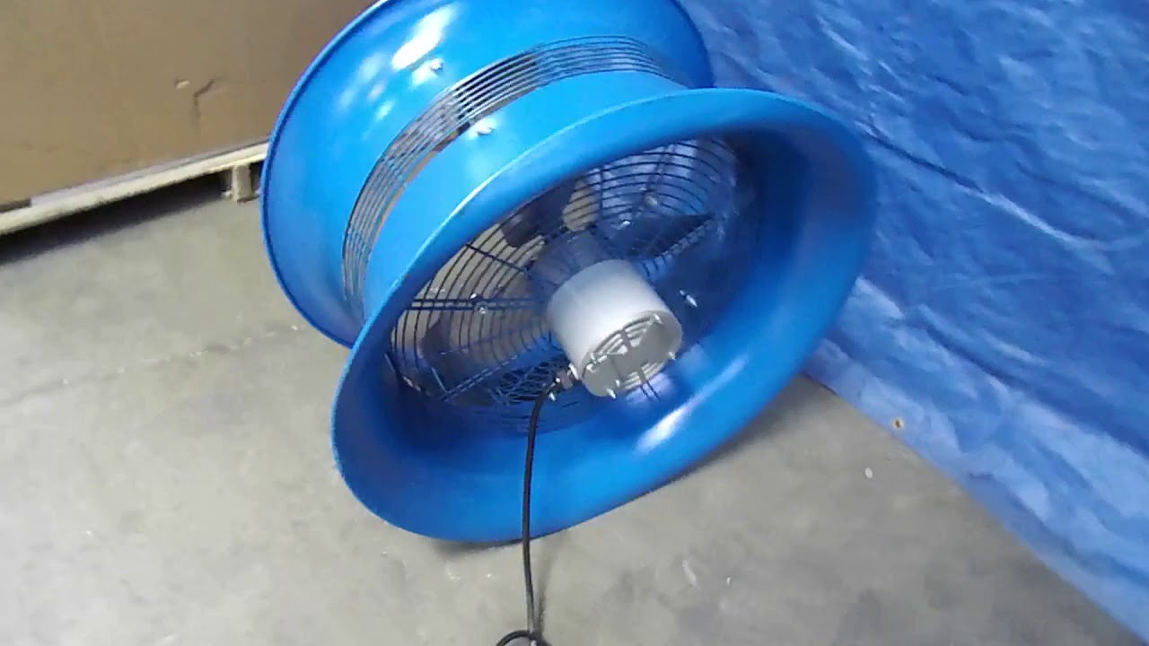Patterson High Velocity Fan PM3011 - YouTube