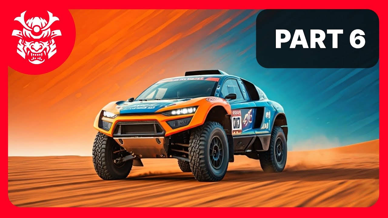 The Dakar Desert Rally: Saudi Arabia Round - Part 6 - Gamurai 4K # ...