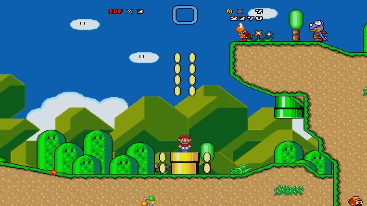 SMBX - SMW Plains (Custom Level) - YouTube