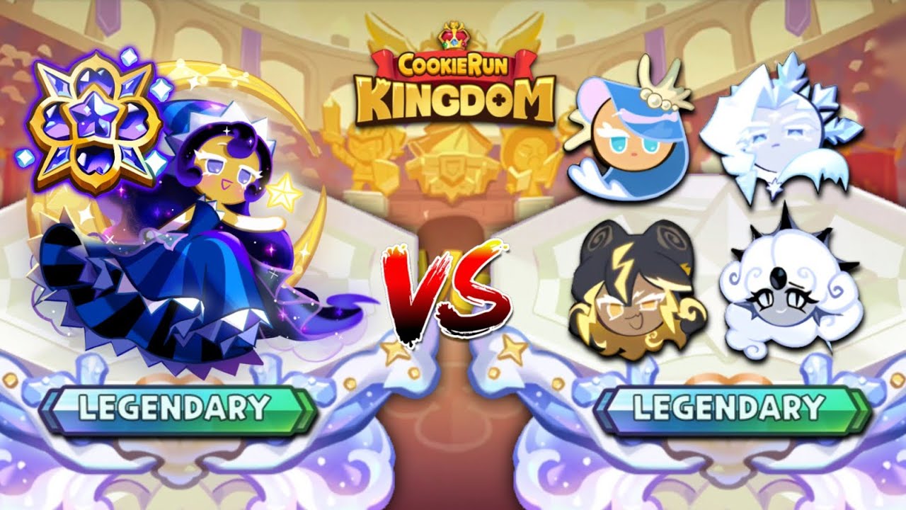 Moonlight Cookie Crystal Jam vs All Legendary Cookies - YouTube