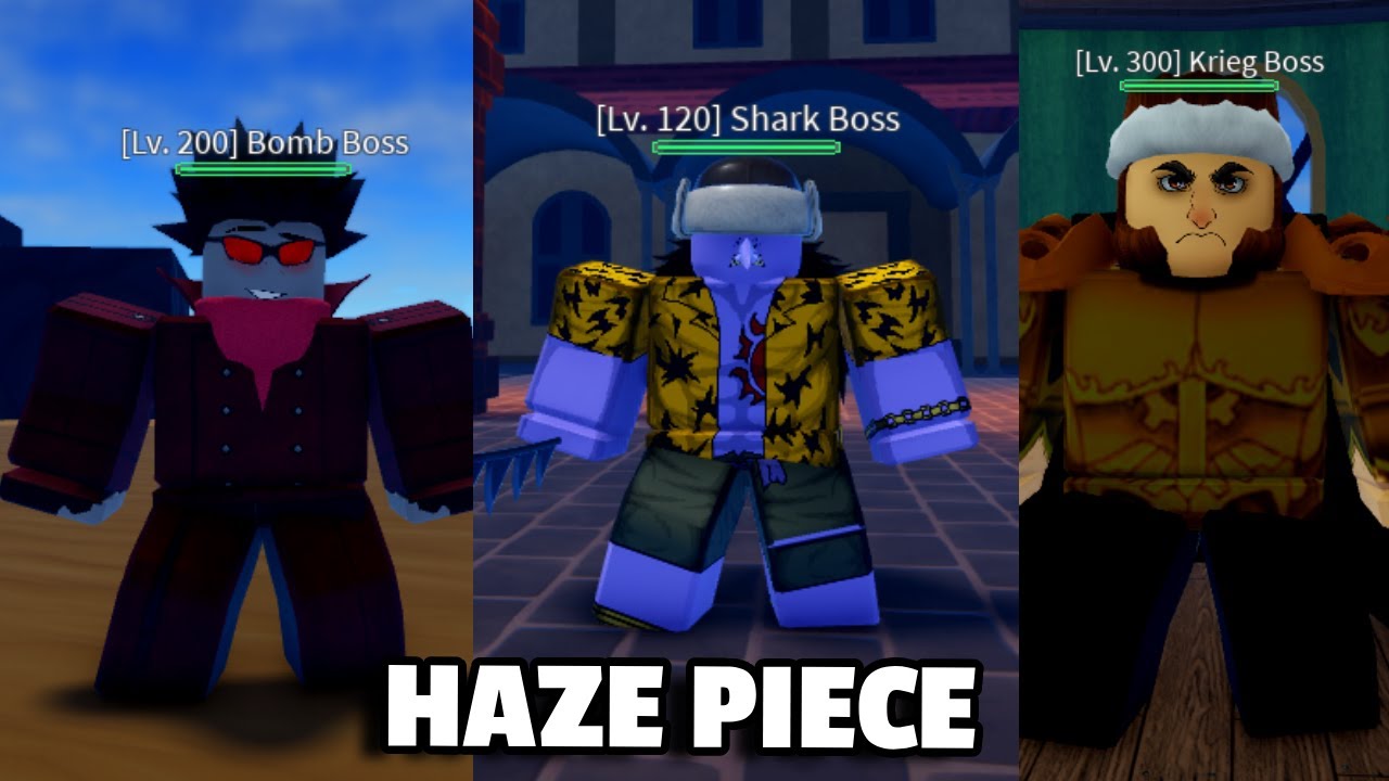 I Defeated Arlong, Bomb Boss and other bosses In Haze Piece - YouTube