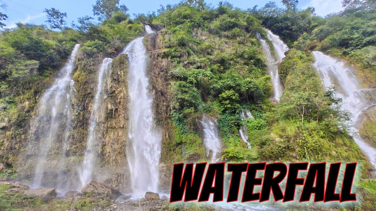 Most beautiful waterfall in pokhara• nice place to visit - YouTube