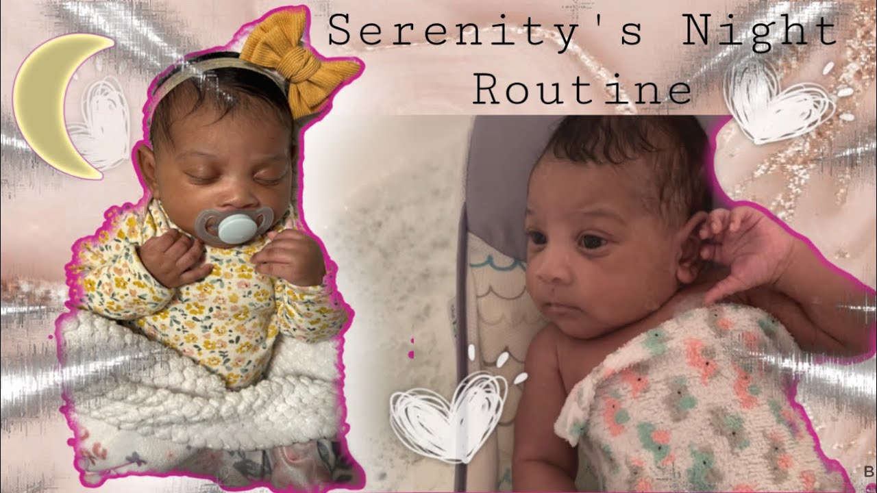 Realistic Newborn night routine ( first time mom ) - YouTube
