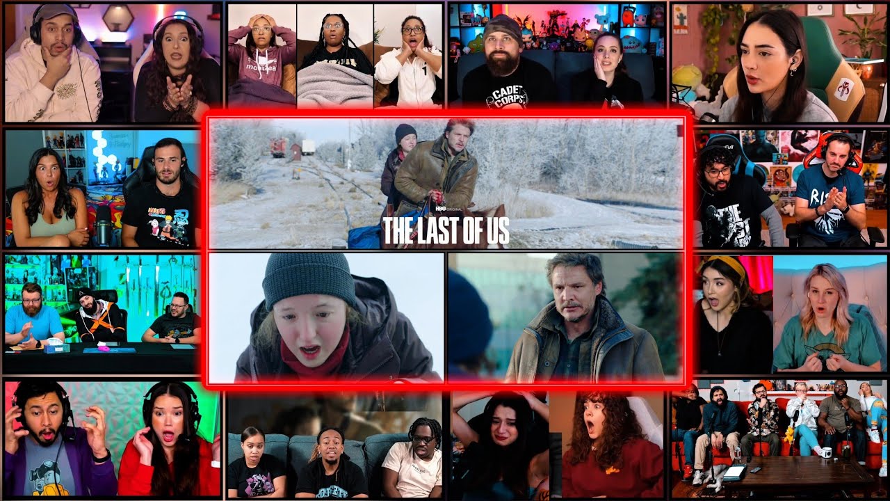 Youtubers React To JOEL GETS STABBED | The Last Of Us Ep 6 Ending ...