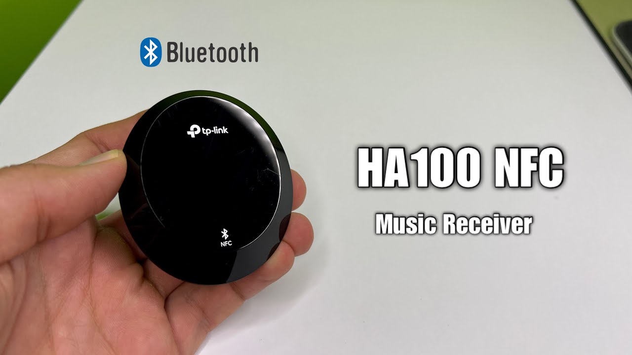 Tp Link HA100 NFC Bluetooth Music Receiver - YouTube