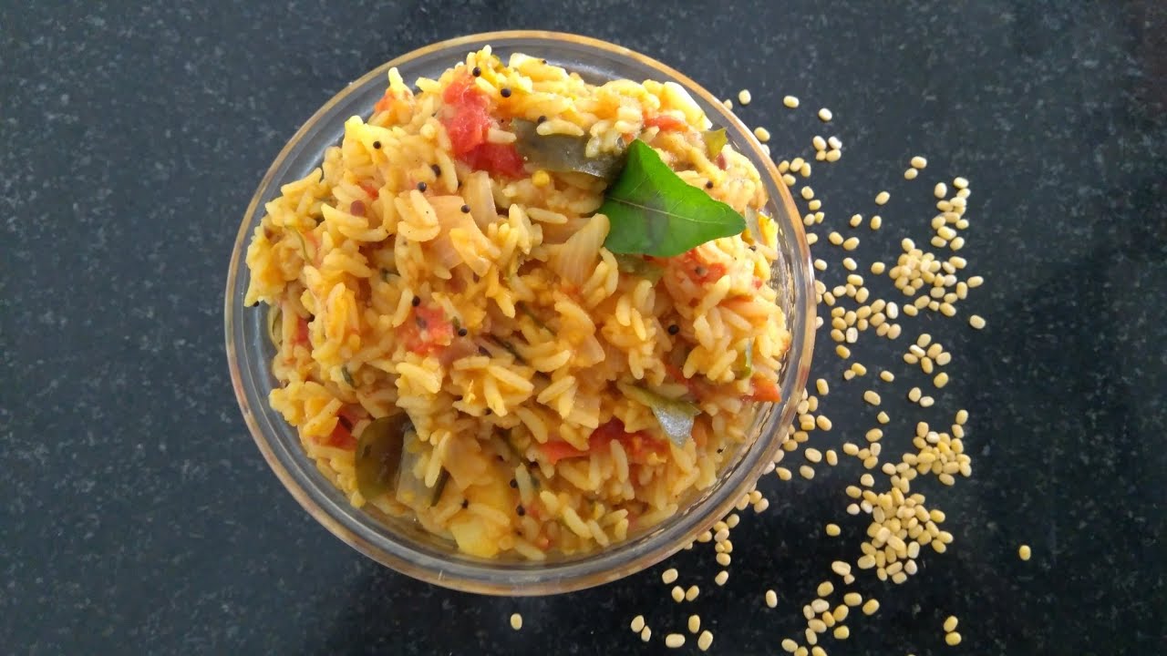 How to make dal rice/arisi paruppu sadam - YouTube