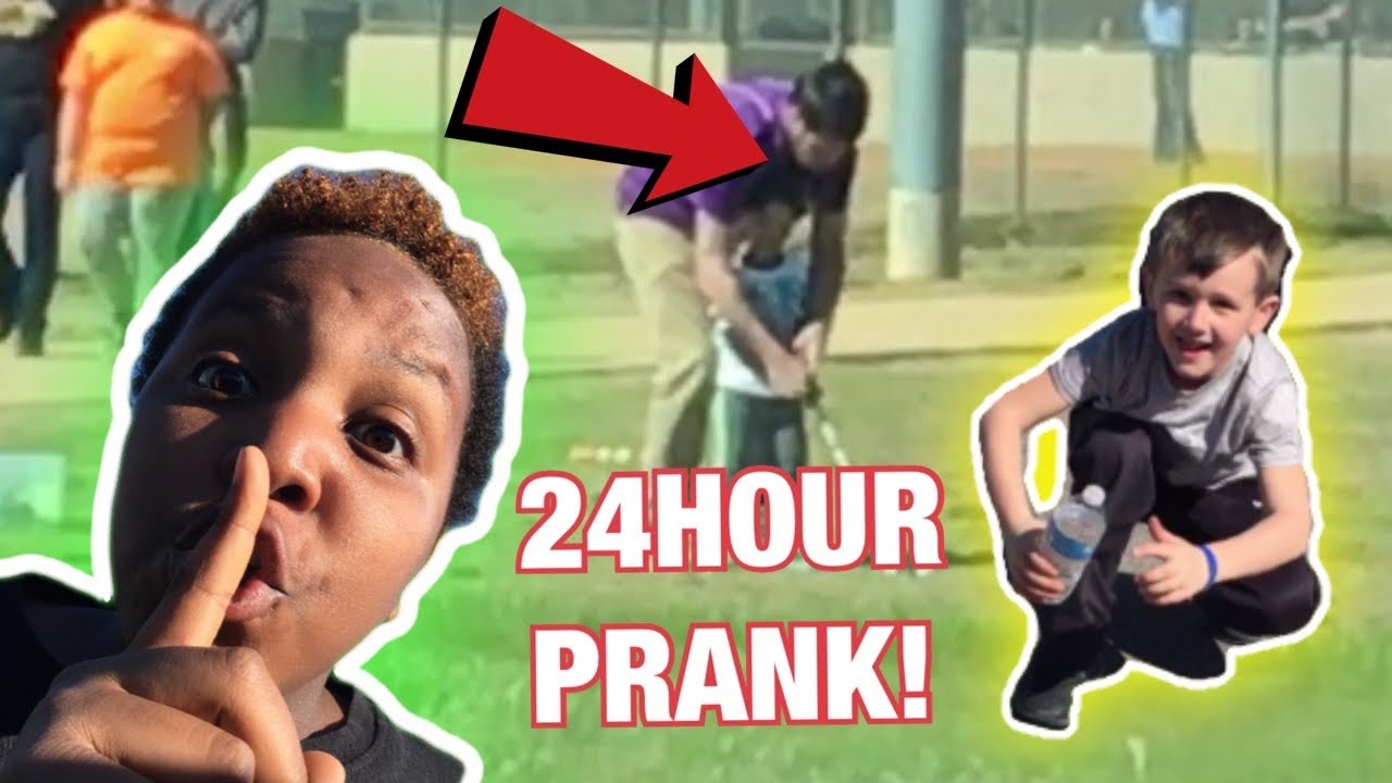 PRANKING ONE GUY FOR 24HOURS! - YouTube