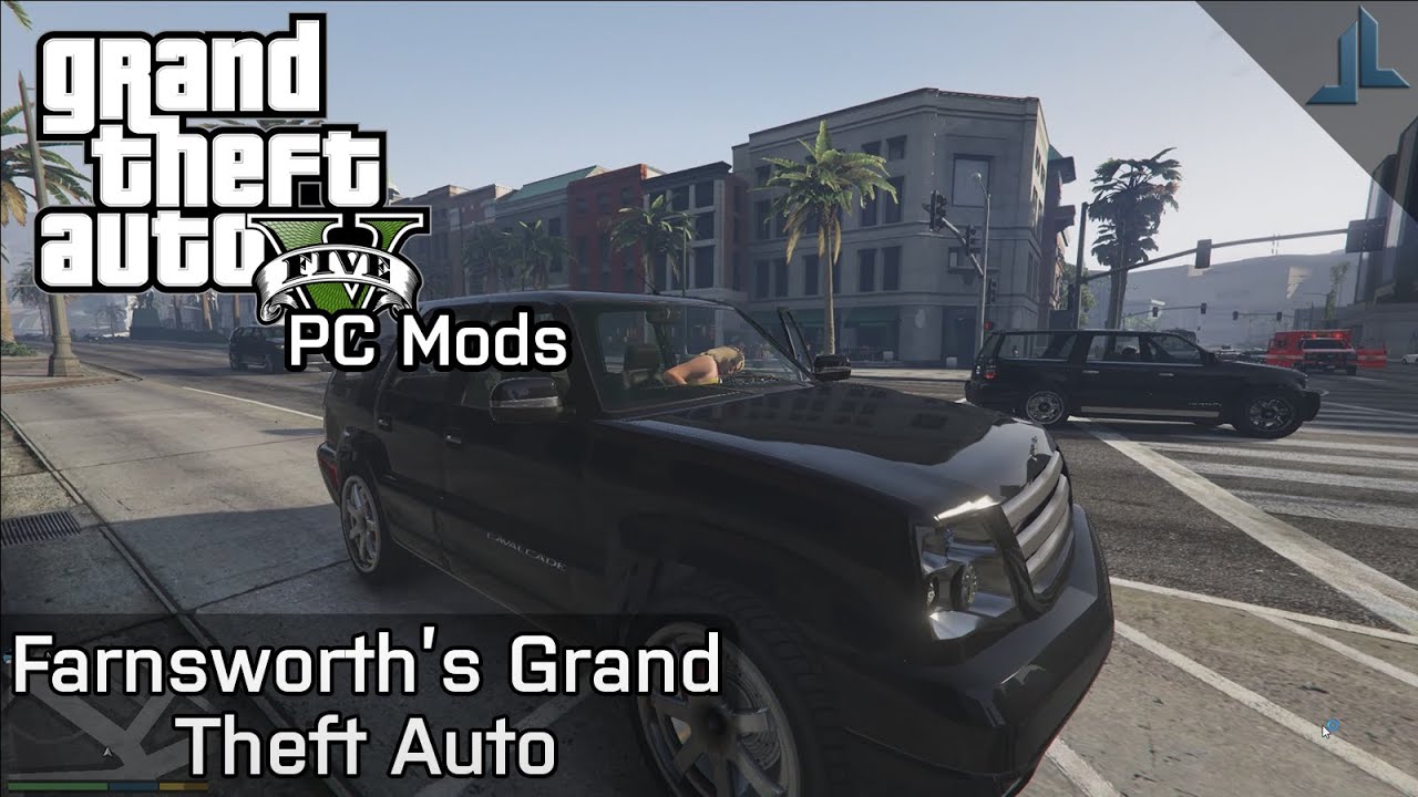 GTA V PC Mods: Farnsworth's Grand Theft Auto - YouTube