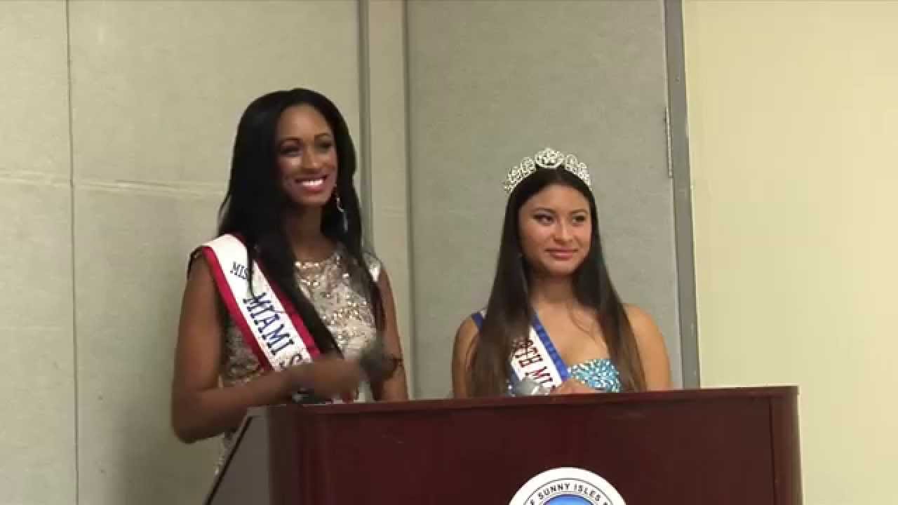 03 Miss Miami Beach USA Evening Gowns - YouTube