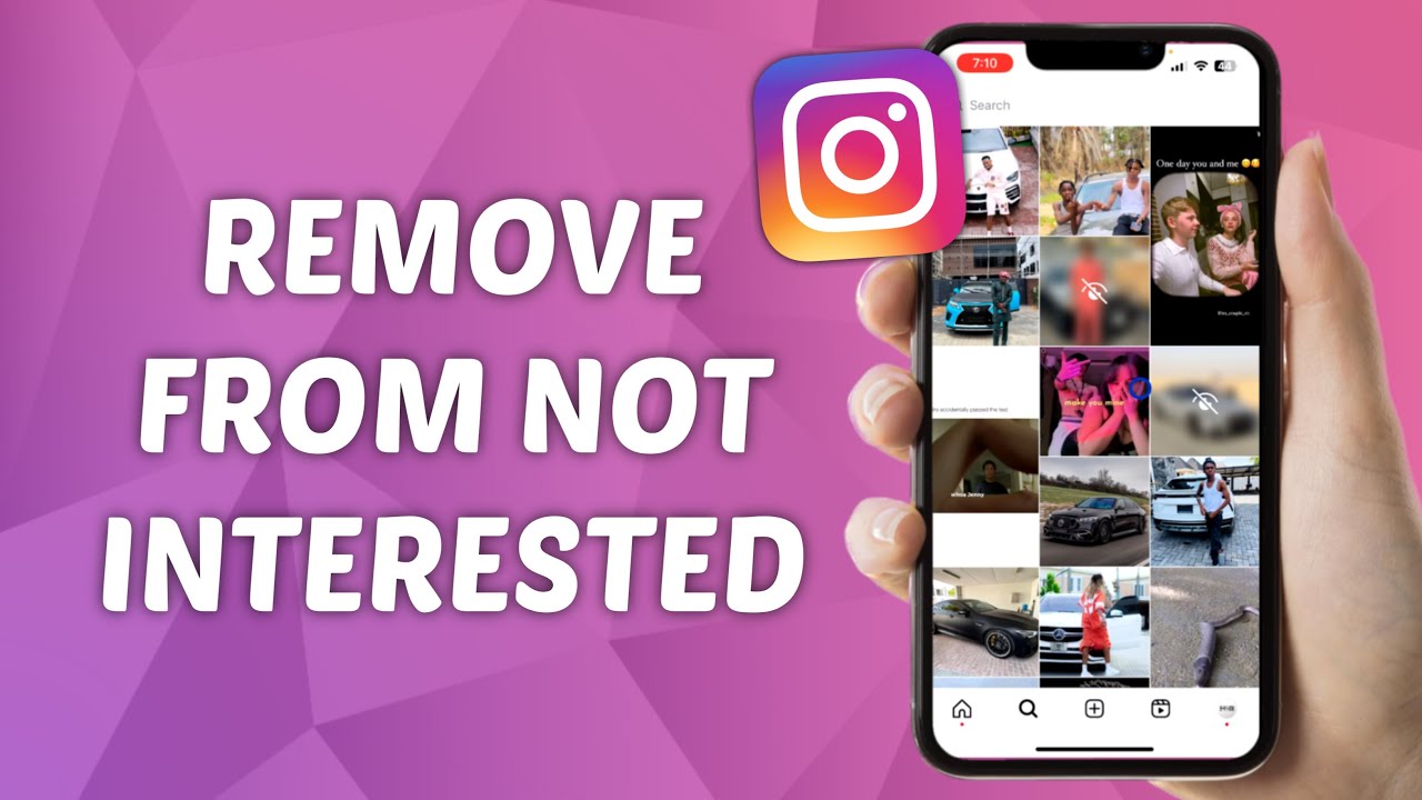 How to Remove Post and Reels from Not Interested on Instagram - YouTube